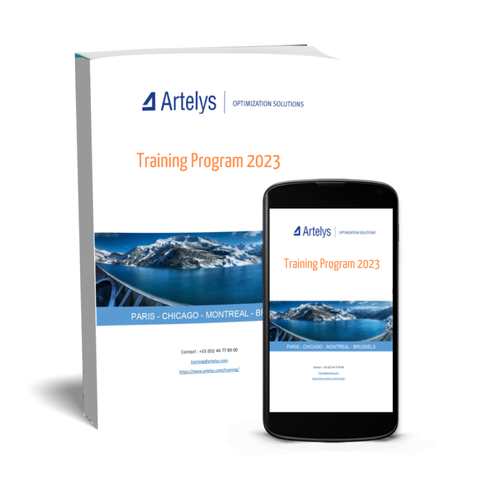 2023 training sessions - Artelys